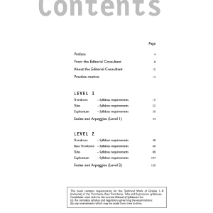 AMEB Technical Workbook for Trombone, Tuba & Euphonium – Leisure Coast ...